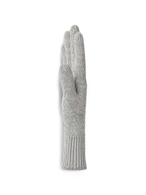 Brunello Cucinelli Ribbed-knit Cashmere Gloves