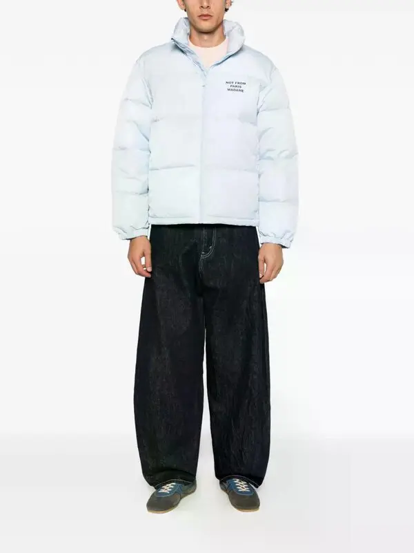 Drole De Monsieur Logo-print Padded Jacket