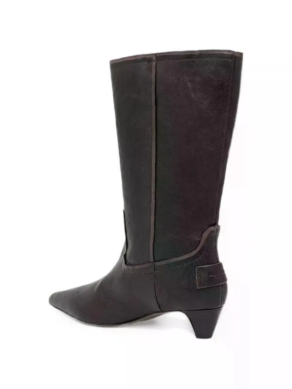 ALLSAINTS Veda Pointed-toe Leather Boots