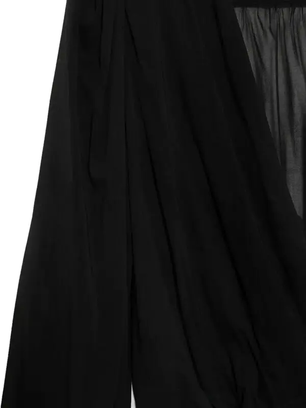 STYLAND Silk Wrap-style Blouse
