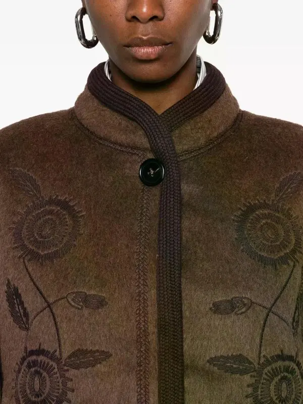 Antik Batik Willow Embroidered Cropped Jacket