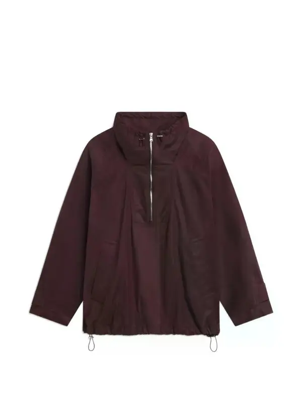 AGOLDE Coulson Half-zip Jacket - Red