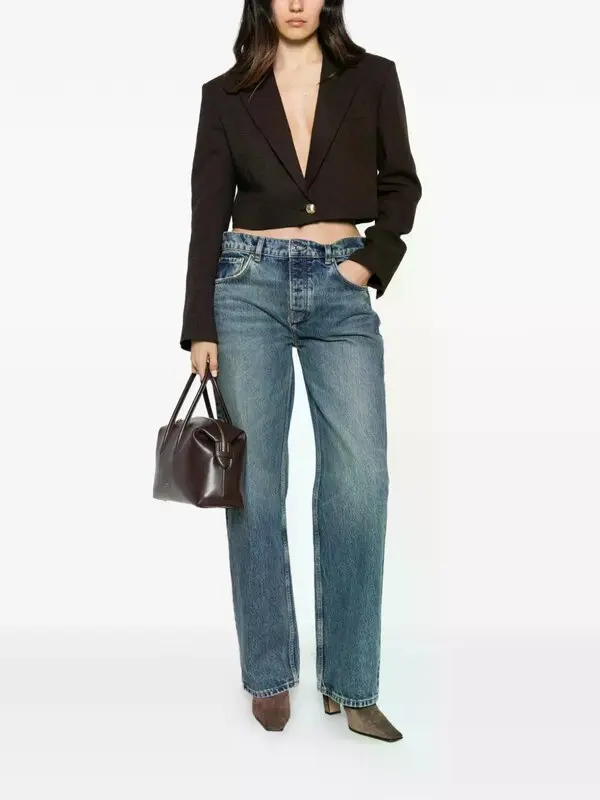 Patrizia Pepe Bouclé Cropped Jacket