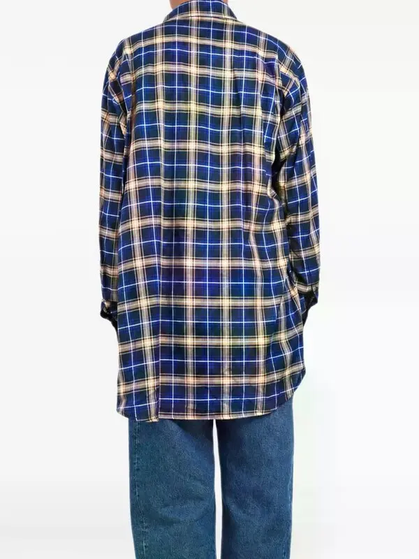Balenciaga Checkered Oversized Shirt
