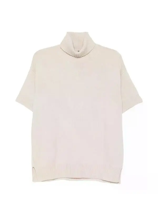 Lorena Antoniazzi Roll-neck Short-sleeve Sweater
