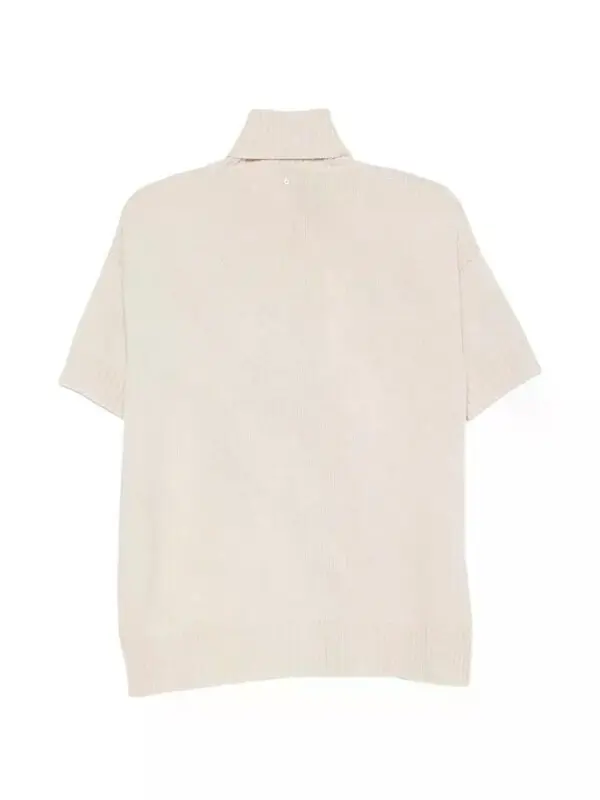 Lorena Antoniazzi Roll-neck Short-sleeve Sweater