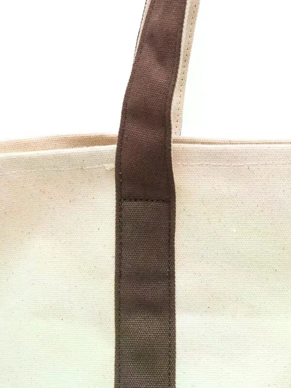 Sporty & Rich Medium Mona Logo-embroidered Tote Bag