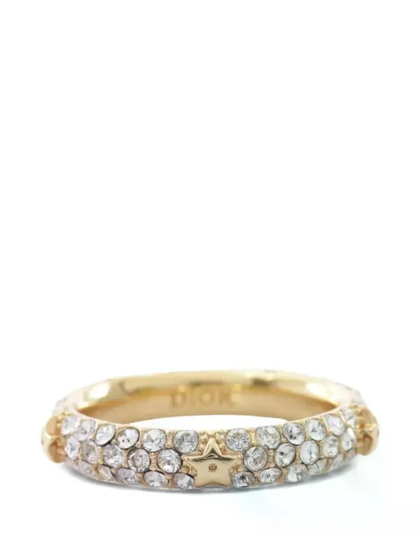 Dior 2010 Star Rhinestone Ring