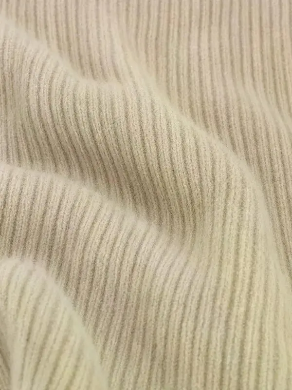 FORTELA Lou Ribbed Cashmere Sweater - Neutrals