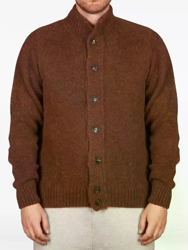 FILIPPO DE LAURENTIIS High-neck Button-up Cardigan