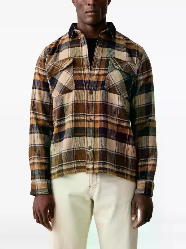 Barbour Grasmoor Relaxed Long-sleeved Shirt - Brown