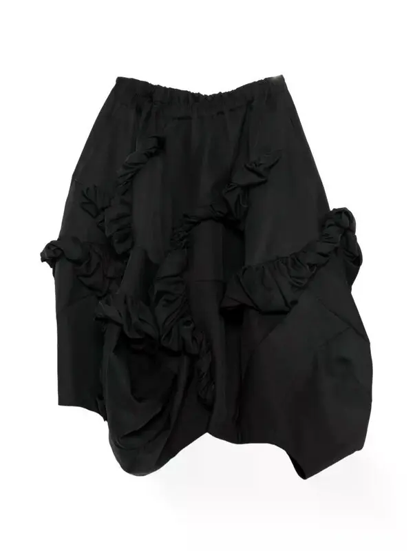 Comme Des Garçons Ruffled Asymmetric Skirt