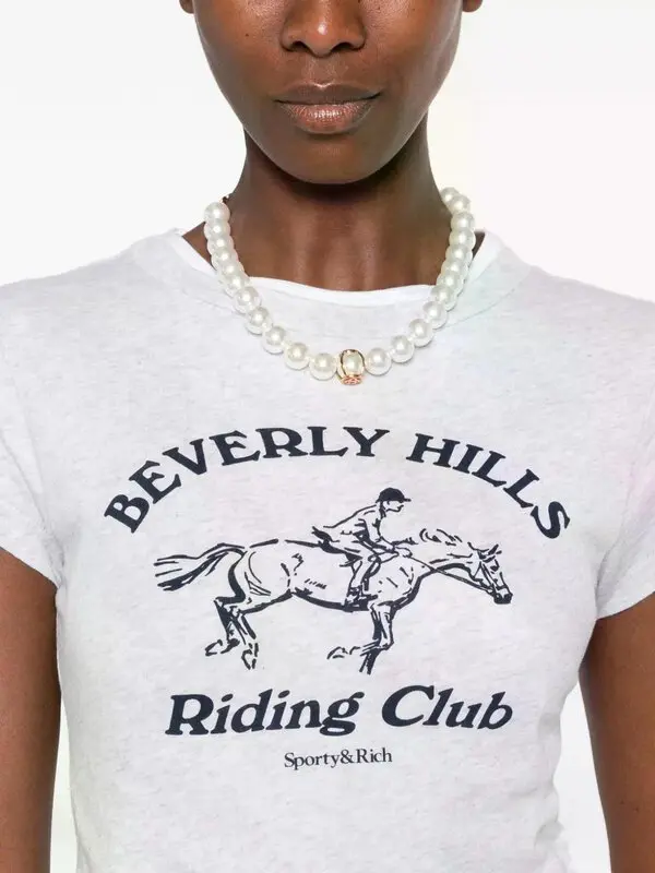 Sporty & Rich Graphic-print T-shirt