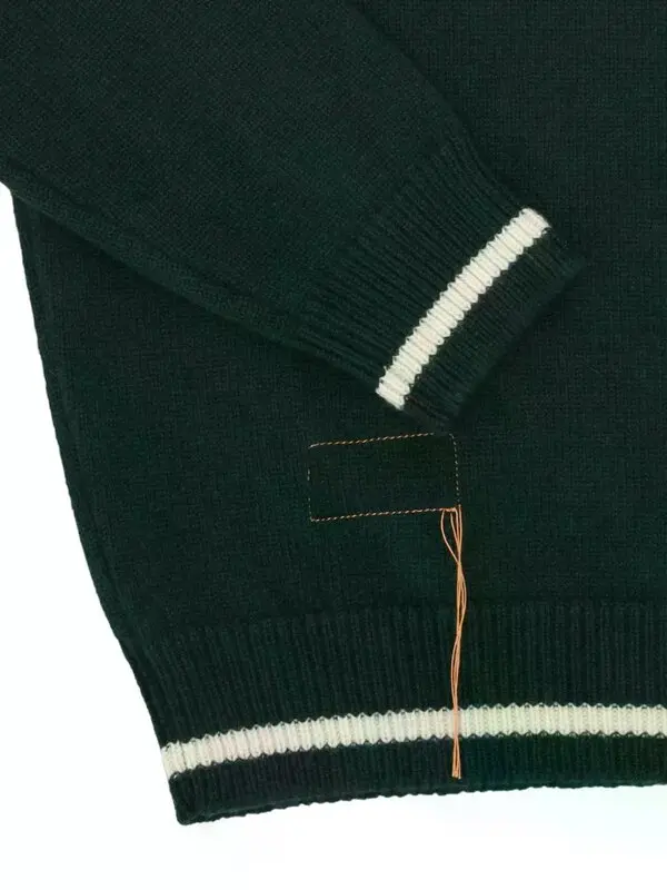 FORTELA Crow Zip-up Cardigan