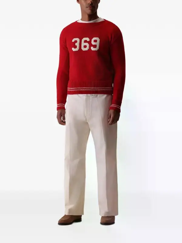 FORTELA 369 Logo-patch Sweater