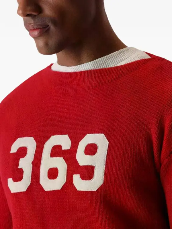 FORTELA 369 Logo-patch Sweater