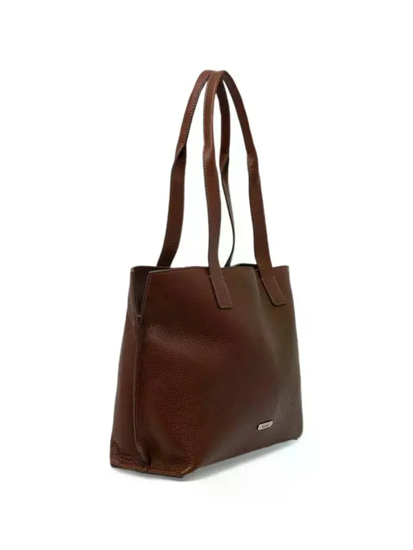 Barbour Alder Large Leather Tote Bag