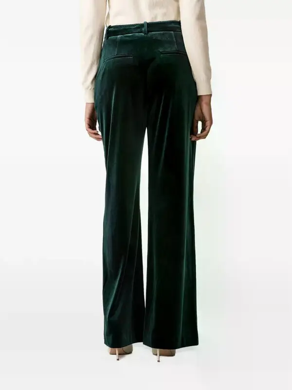 Lola Casademunt Velvet Wide-leg Trousers