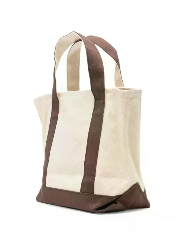 Sporty & Rich Mini Logo-embroidered Tote Bag