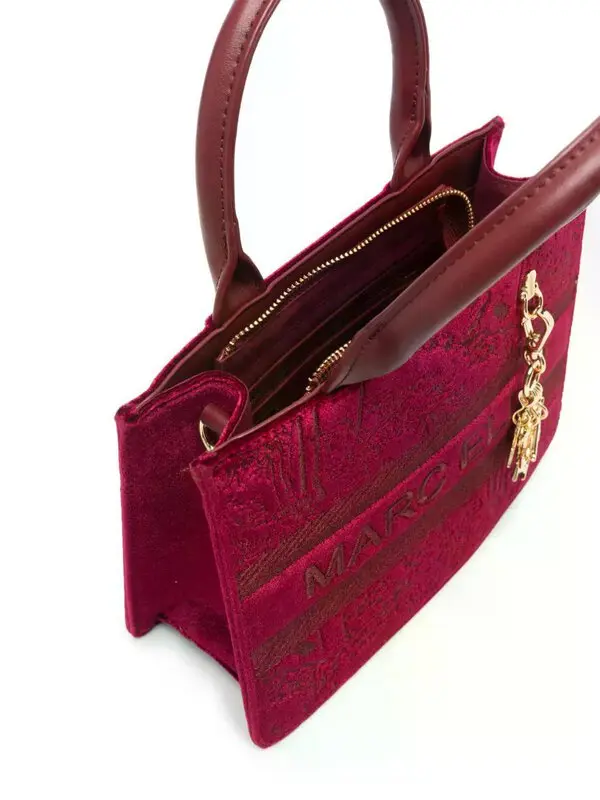 MARC ELLIS Sophy Logo-embroidered Shoulder Bag