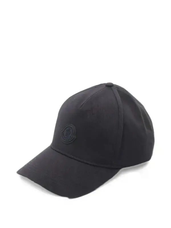 Moncler 2020 Logo-patch Baseball Cap - Black