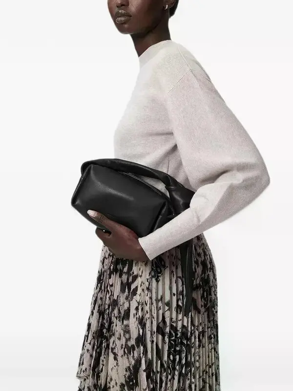 ALLSAINTS Effie Leather Knot Shoulder Bag