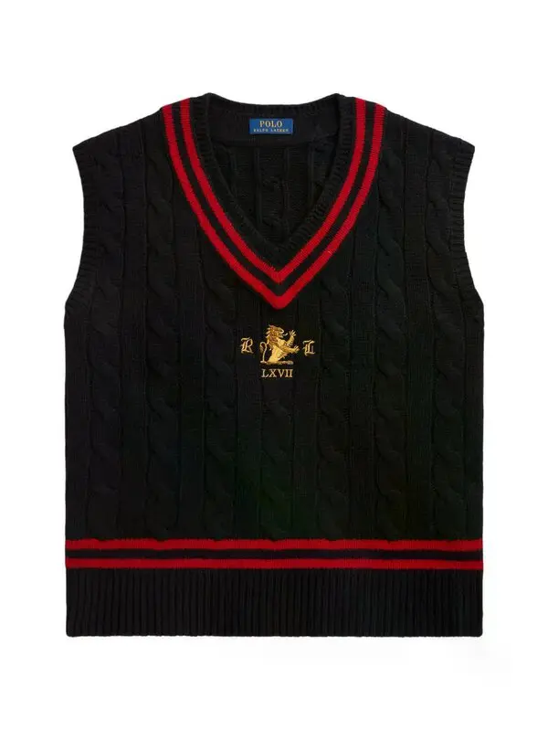 Polo Ralph Lauren Wool Cricket Sleeveless Jumper