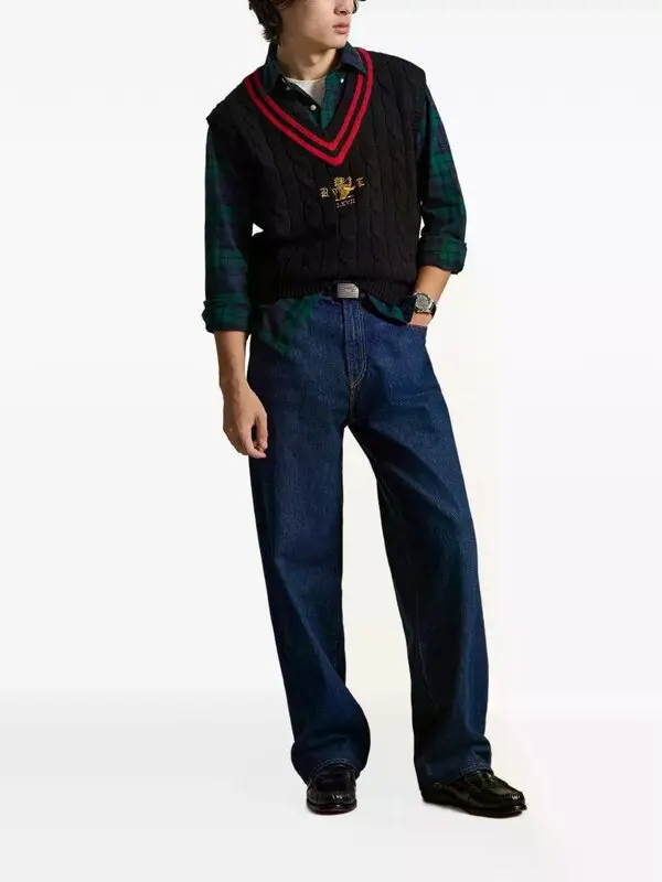 Polo Ralph Lauren Wool Cricket Sleeveless Jumper