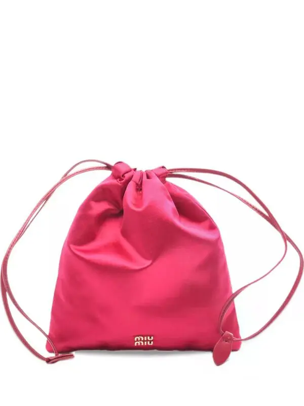 Miu Miu 2010s Duchesse Pouch Bag - Pink