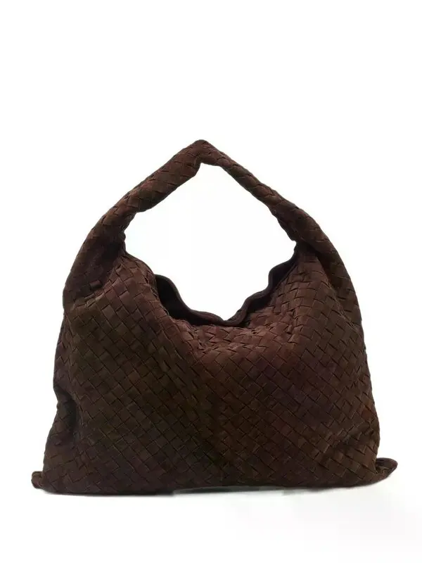 Bottega Veneta Large Intrecciato Hop Tote Bag - Brown