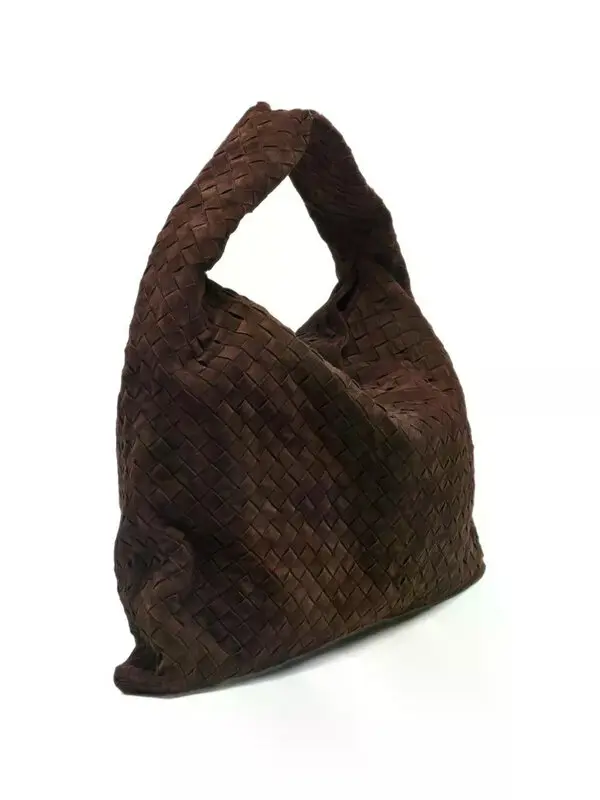 Bottega Veneta Large Intrecciato Hop Tote Bag - Brown