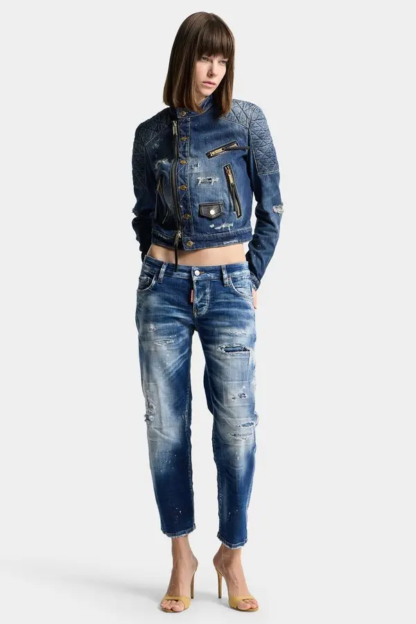Dsquared2 Medium Wash Jenna Jeans