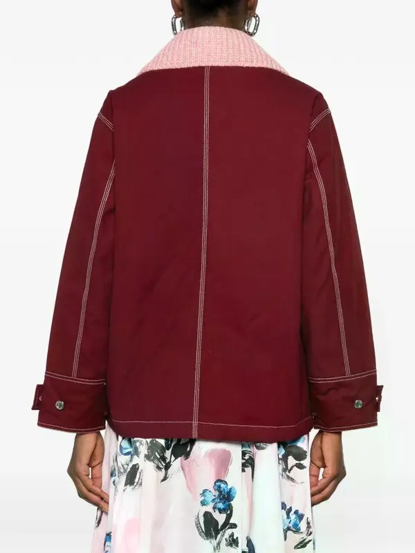 Stine Goya Contrast-stitch Multi-pocket Jacket