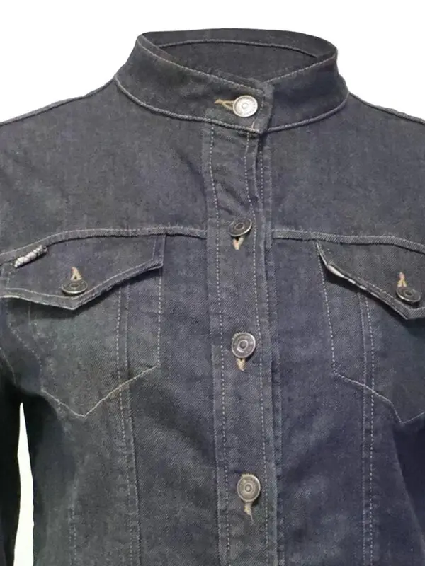 Burberry Buttoned Denim Jacket
