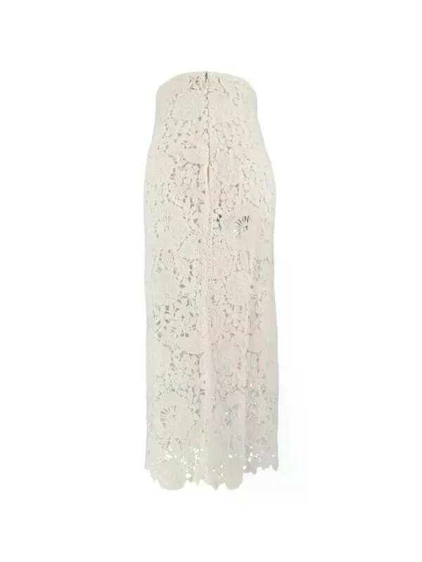 ERMANNO FIRENZE Floral-lace Skirt