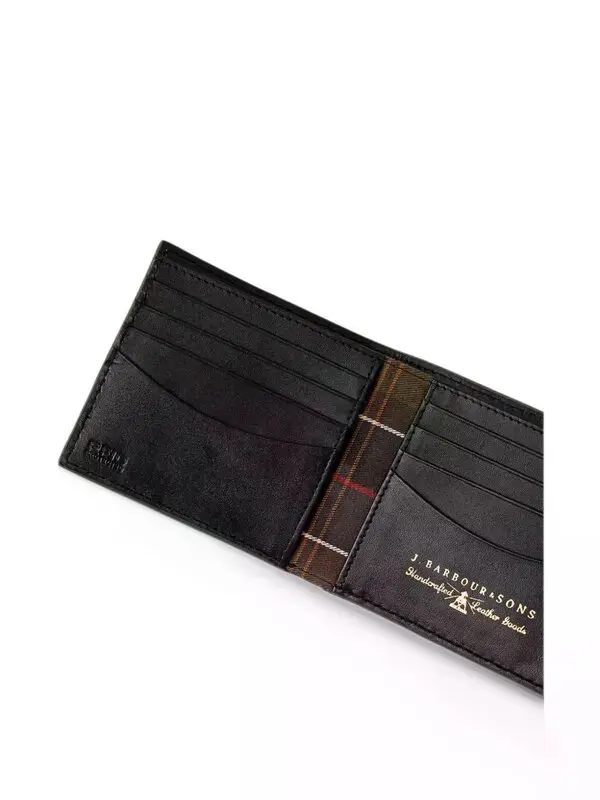 Barbour Grain Leather Billfold Wallet