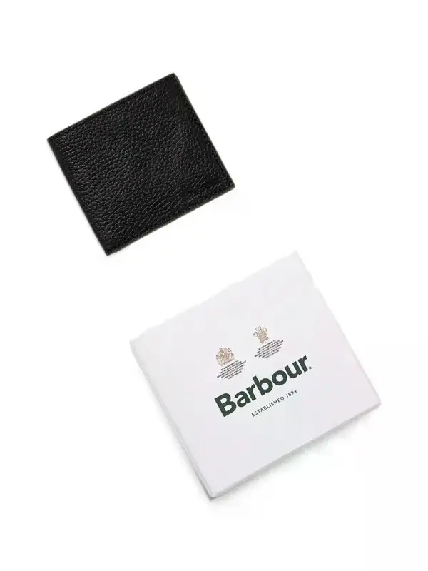 Barbour Grain Leather Billfold Wallet