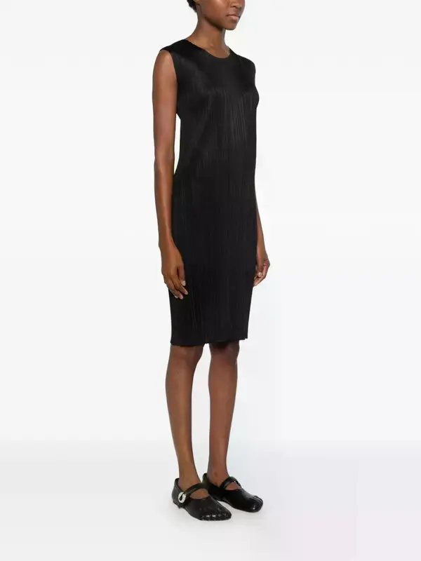 Issey Miyake Pleats Please Sleeveless Midi Dress