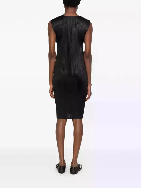 Issey Miyake Pleats Please Sleeveless Midi Dress