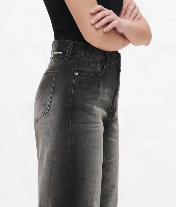 Karl Lagerfeld High Rise Relaxed Jeans