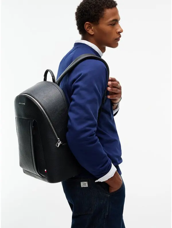 Tommy Hilfiger Pebbled Dome Backpack