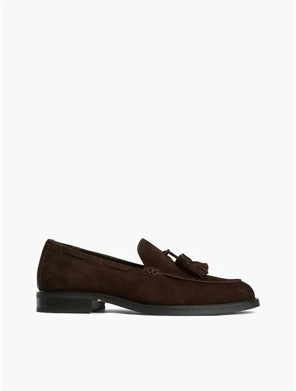 Tommy Hilfiger Suede Tassel Loafer