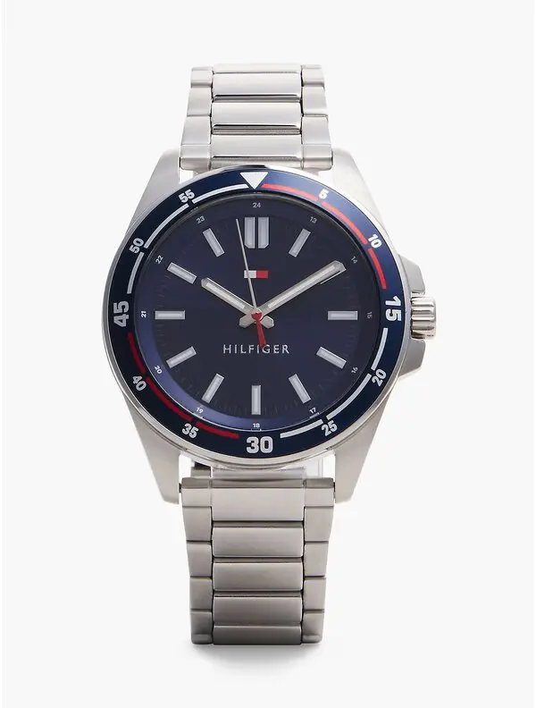 Tommy Hilfiger 44mm Casual Nautical Watch - Navy