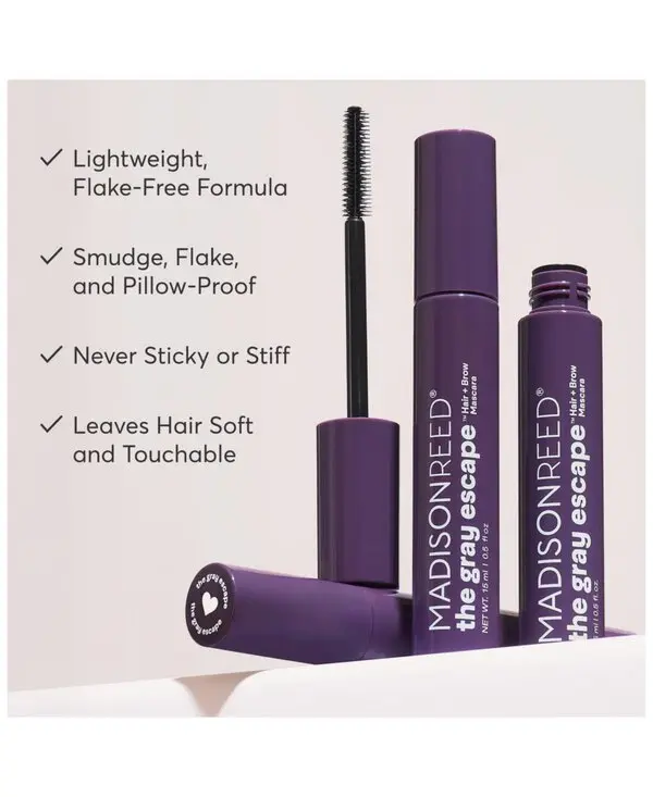 MADISON REED The Gray Escape Hair & Brow Mascara - Light Brown