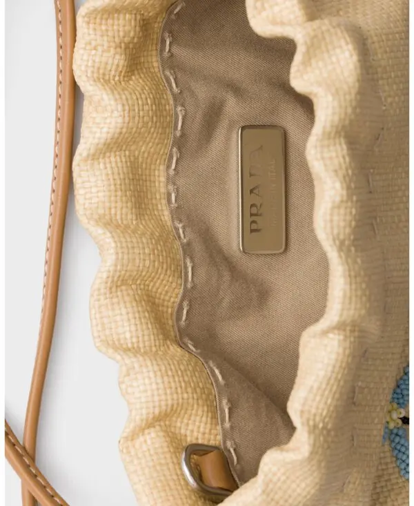 Prada Embroidered Canvas Smartphone Case