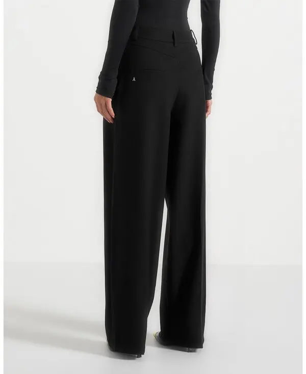 Manière De Voir Colette Tailored Wrap Pleat Trousers