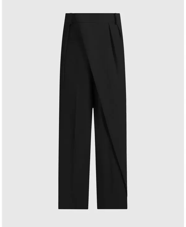 Manière De Voir Colette Tailored Wrap Pleat Trousers