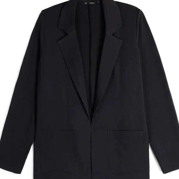 WEARTWO LONDON Circe Soft Blazer, Charcoal