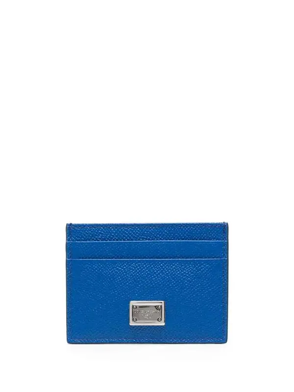Dolce & Gabbana Dauphine Leather Card Holder