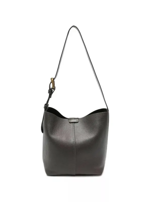 Soeur Mini Saudade Pebbled Leather Shoulder Bag